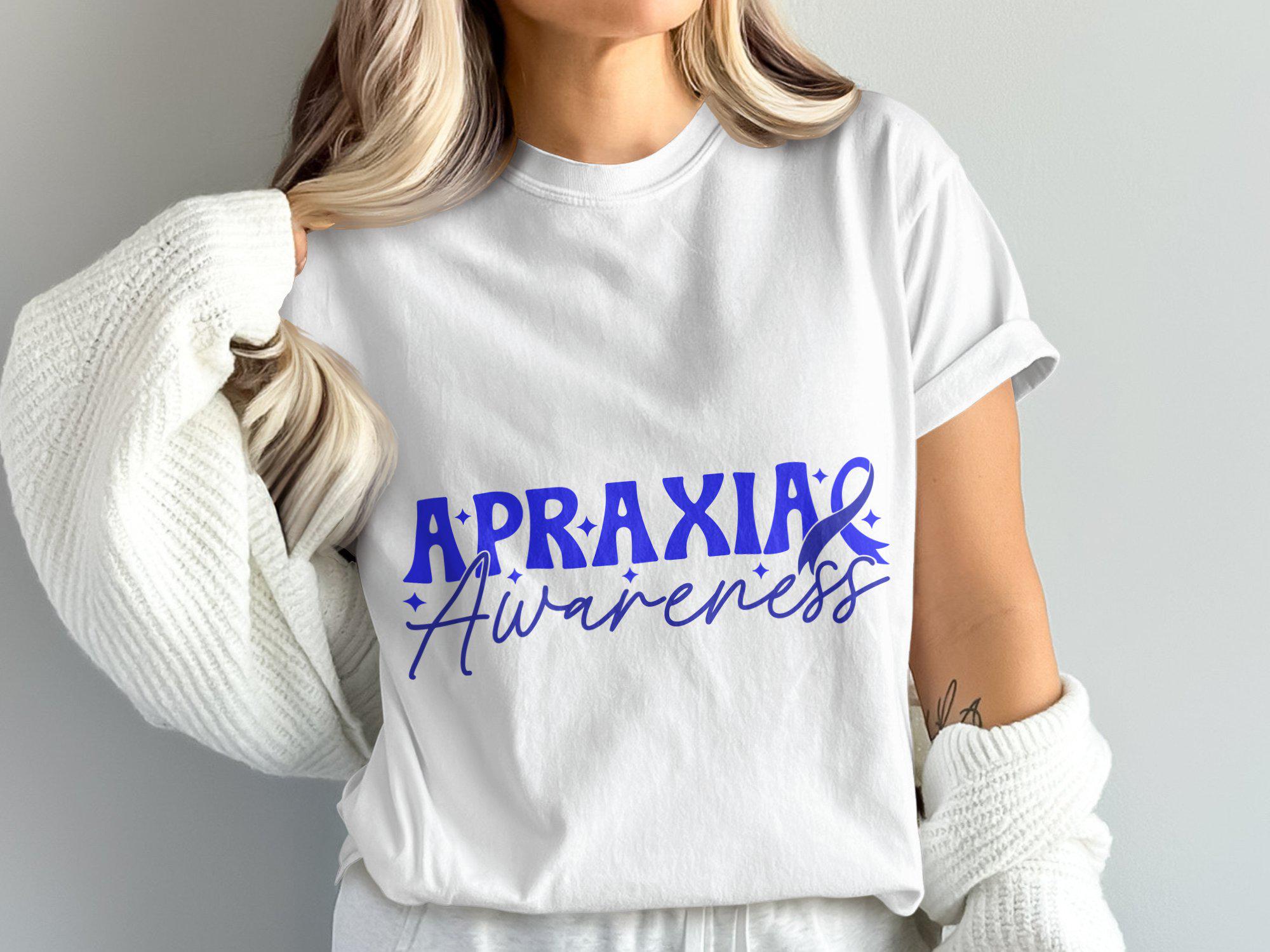 Apraxia Awareness SVG PNG Bundle, Blue Ribbon Designs (digital Download ...