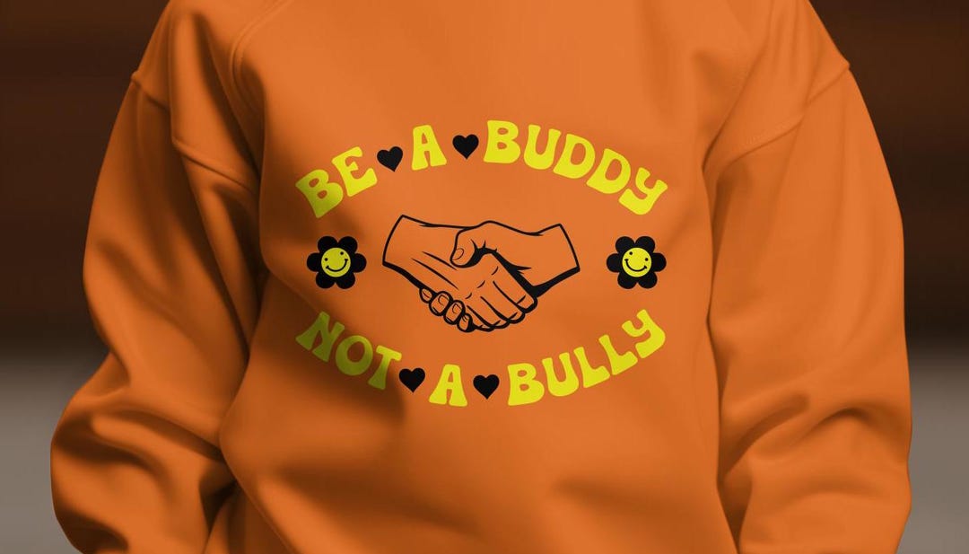 Unity Day Svg Png, Be a Buddy Not a Bully Svg, Anti Bully Svg, Anti ...