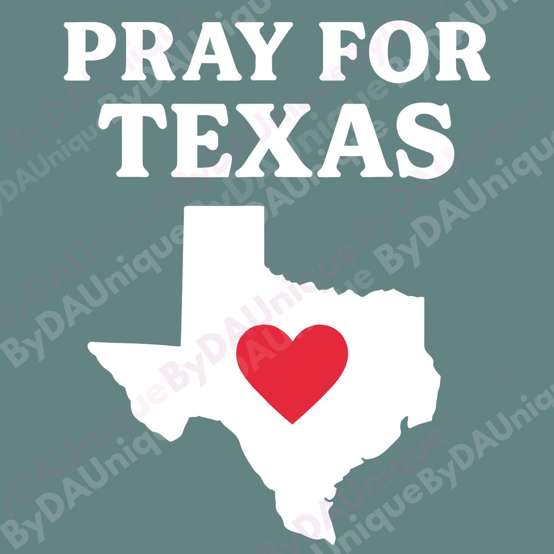 Strong Texas PNG, Flood Relief Support Design, Pray for Texas Digital ...