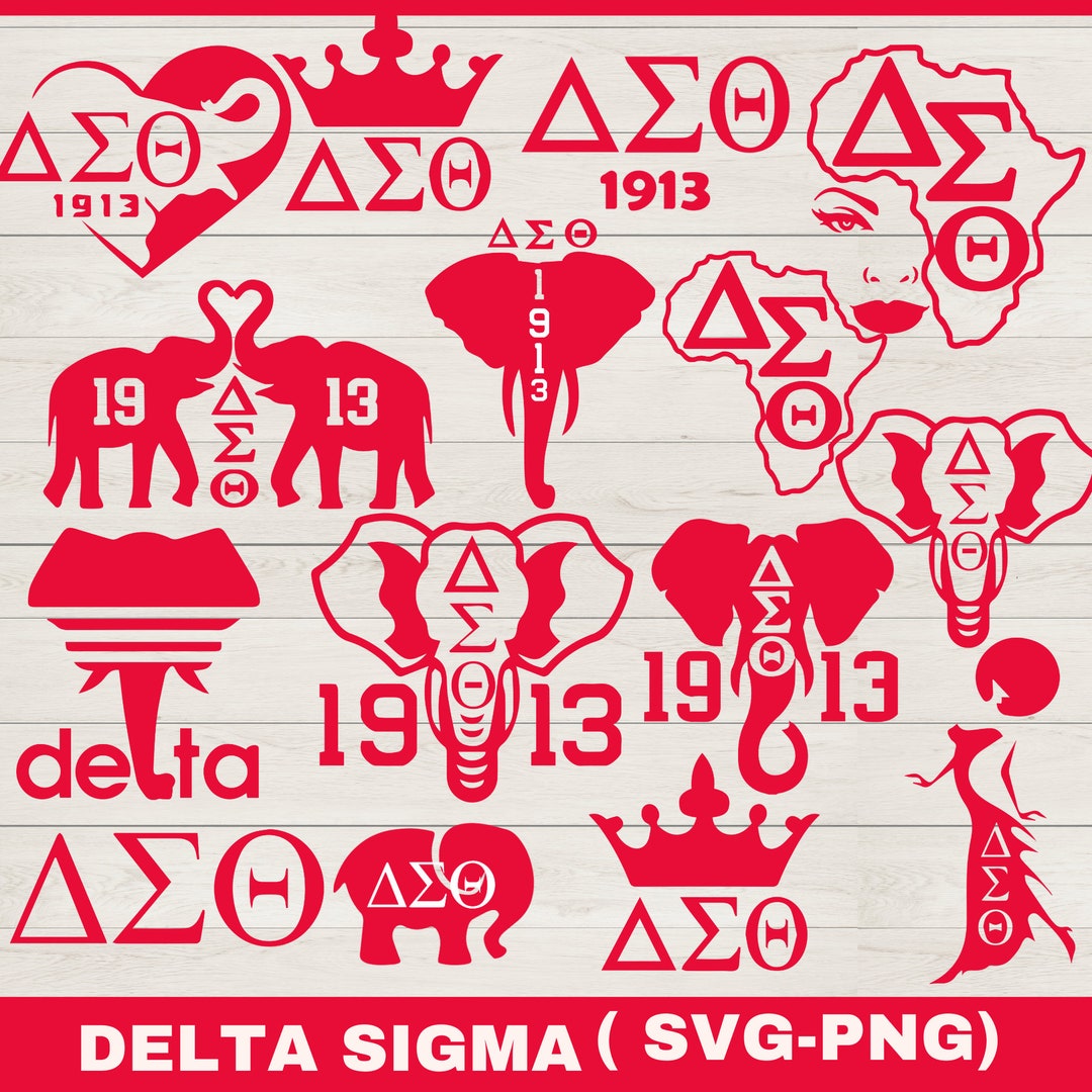 Delta Sigma Theta Sign Svg Png Bundle, DST 1913 Svg,delta Hand Sign Png ...