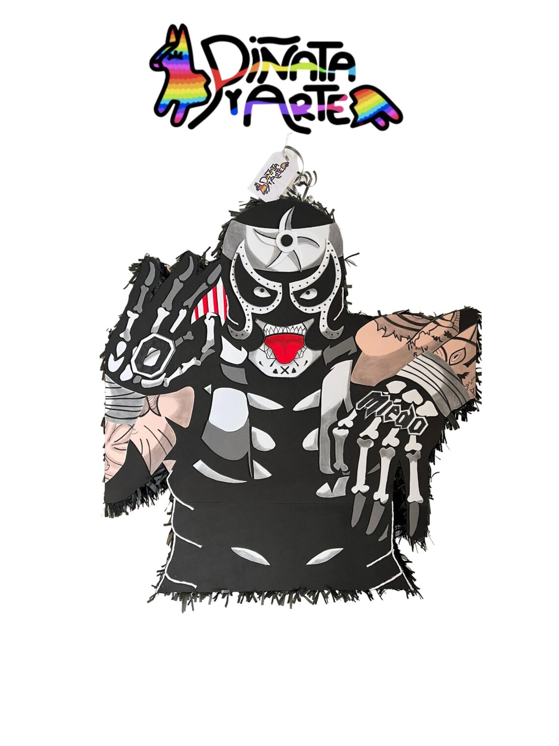 Wrestler Piñata - Zero Miedo - Luchador - Etsy