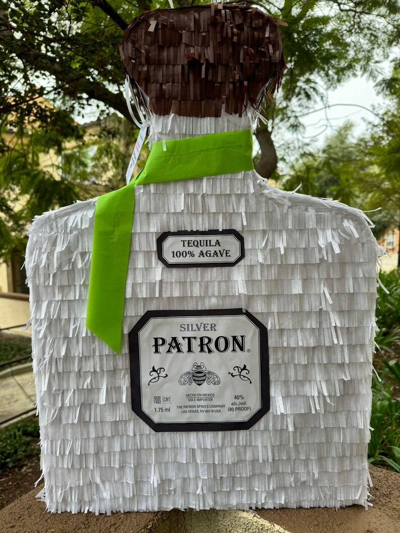 Tequila Patron - Piñata De Tequila Patron - Botella De Tequila - Etsy