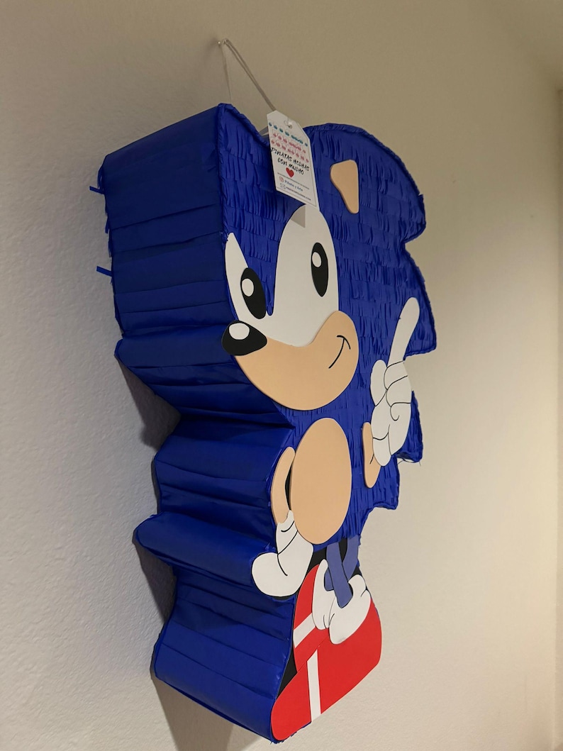 Sonic - Piñata De Sonic - Etsy