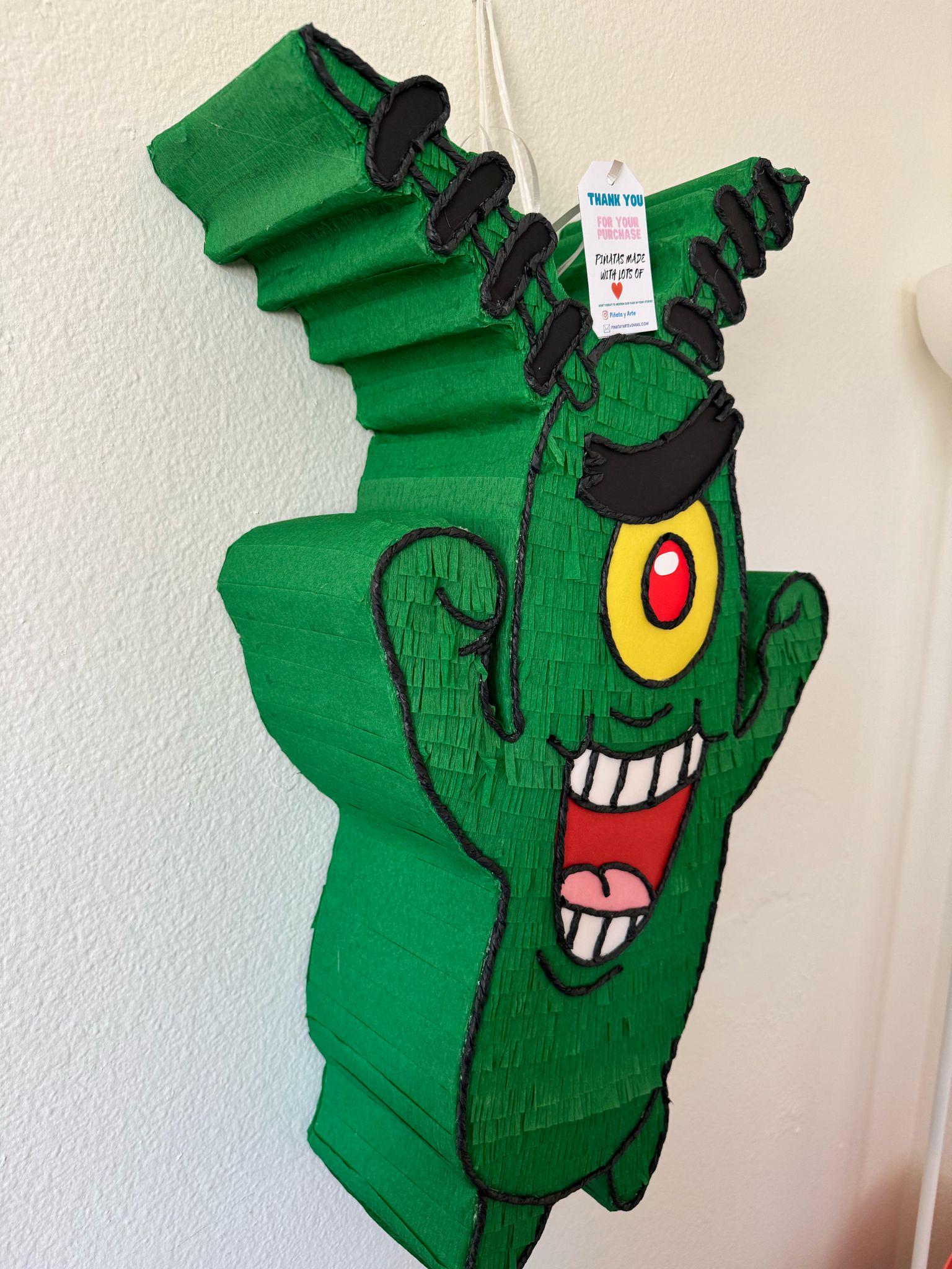 Plankton - Piñata De Plankton - Etsy
