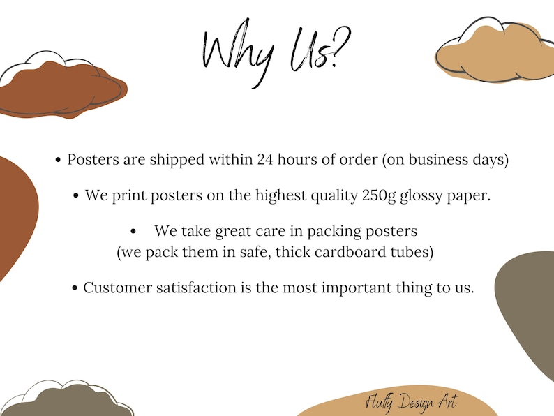 Set of 4 Chibi Weather Poster - Nursery Decor, Kids Room Decor ...