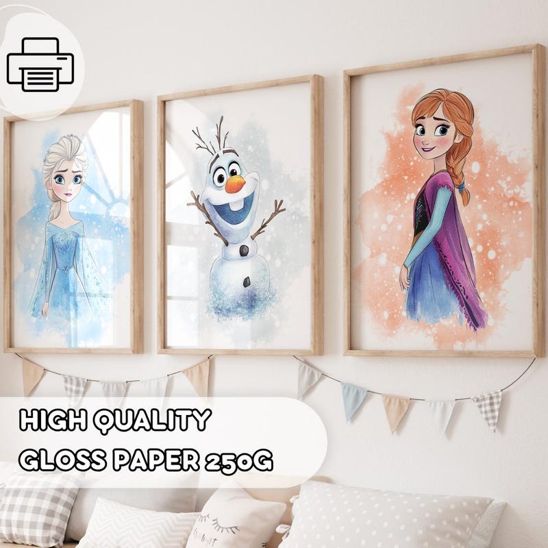 Frozen Poster - Etsy
