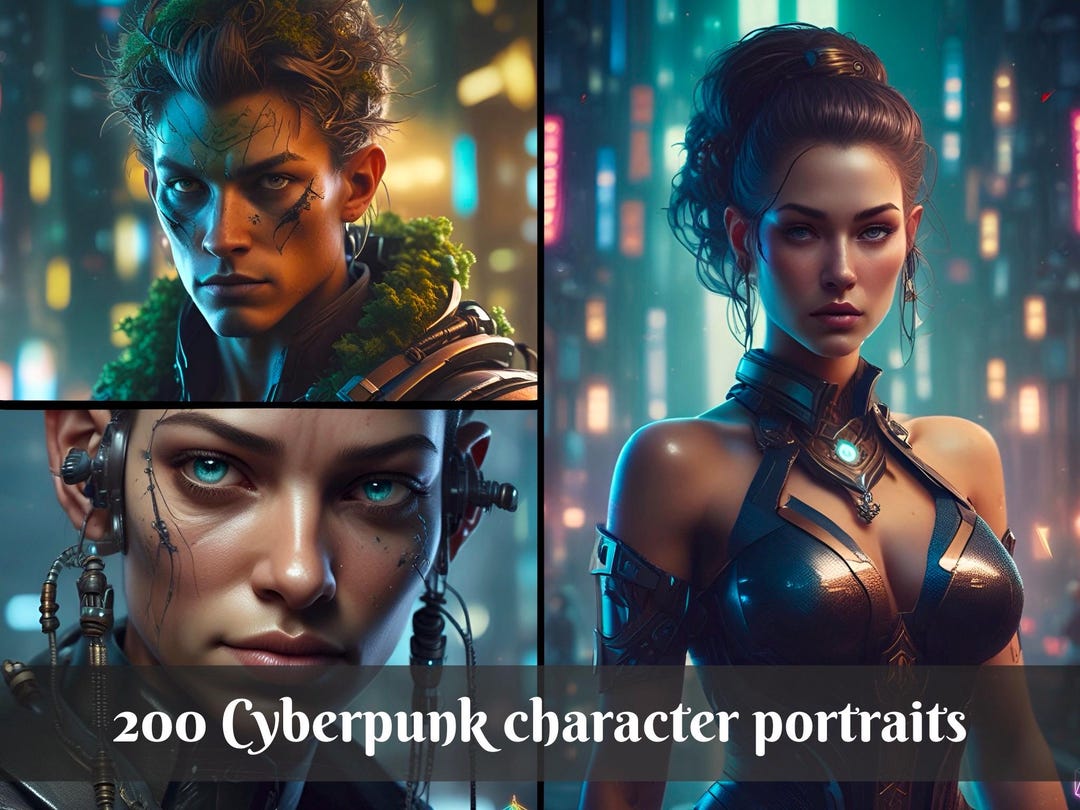 Pack of 200 High-resolution Character Portraits for Dungeon Masters ...