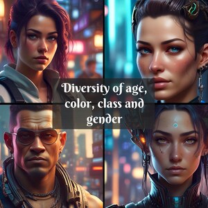 Pack of 200 High-resolution Character Portraits for Dungeon Masters ...