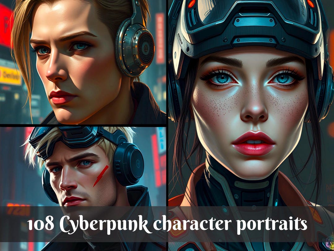 Pack of 108 High-resolution Character Portraits for Dungeon Masters ...