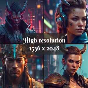 Pack of 200 High-resolution Character Portraits for Dungeon Masters ...