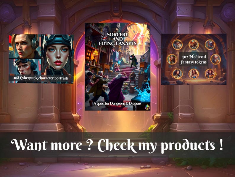 Pack of 20 Roll Charts for Dungeon Master | RPG | English | Gamemaster ...