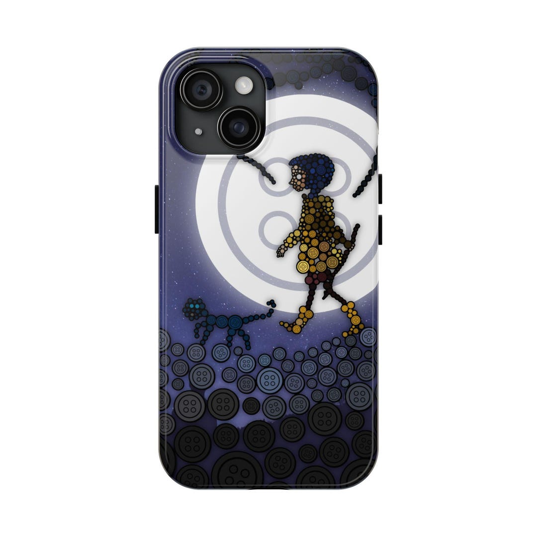Coraline Button Art Phone Case - Etsy