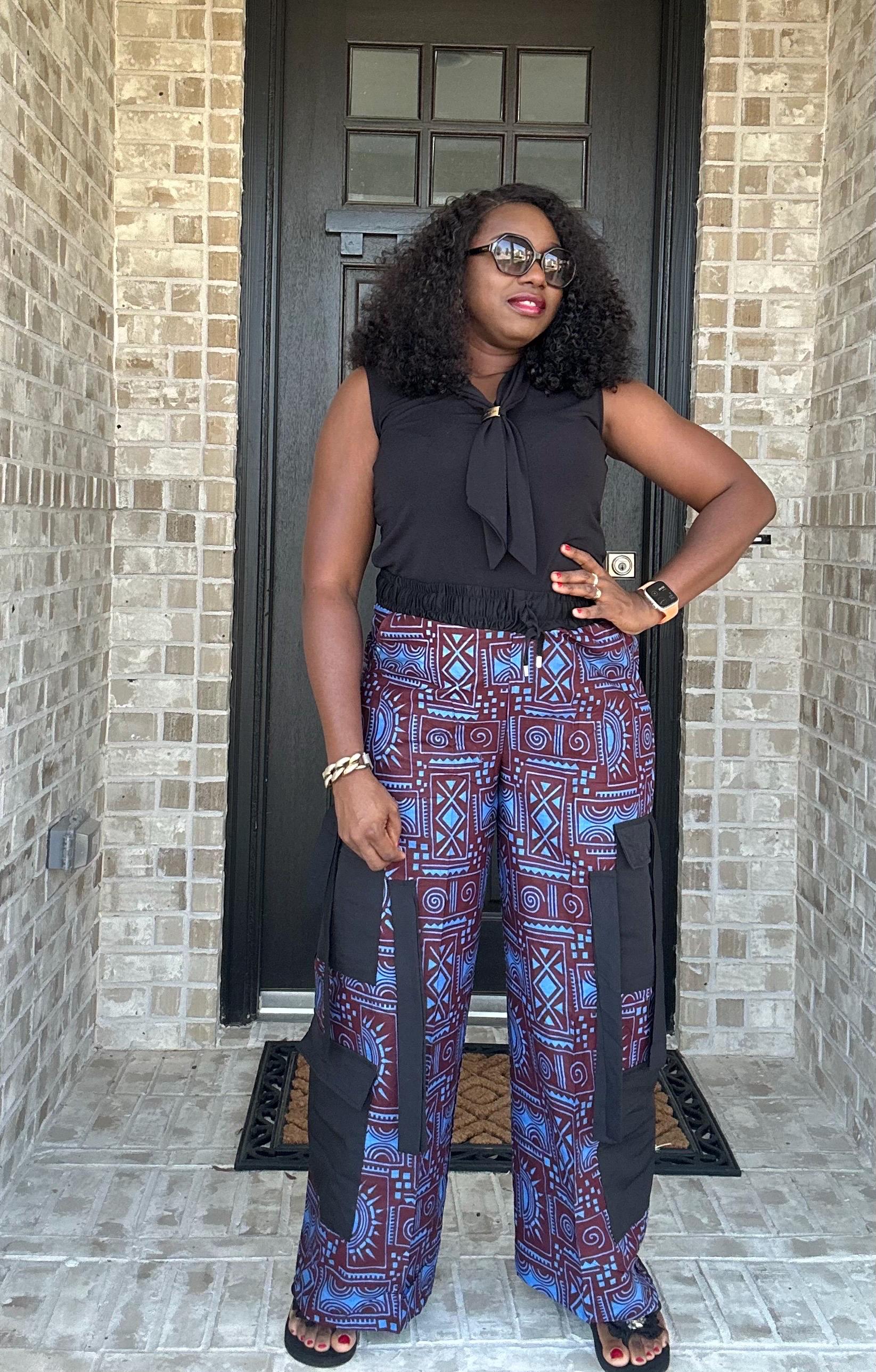 Ankara Cargo Pants - Etsy