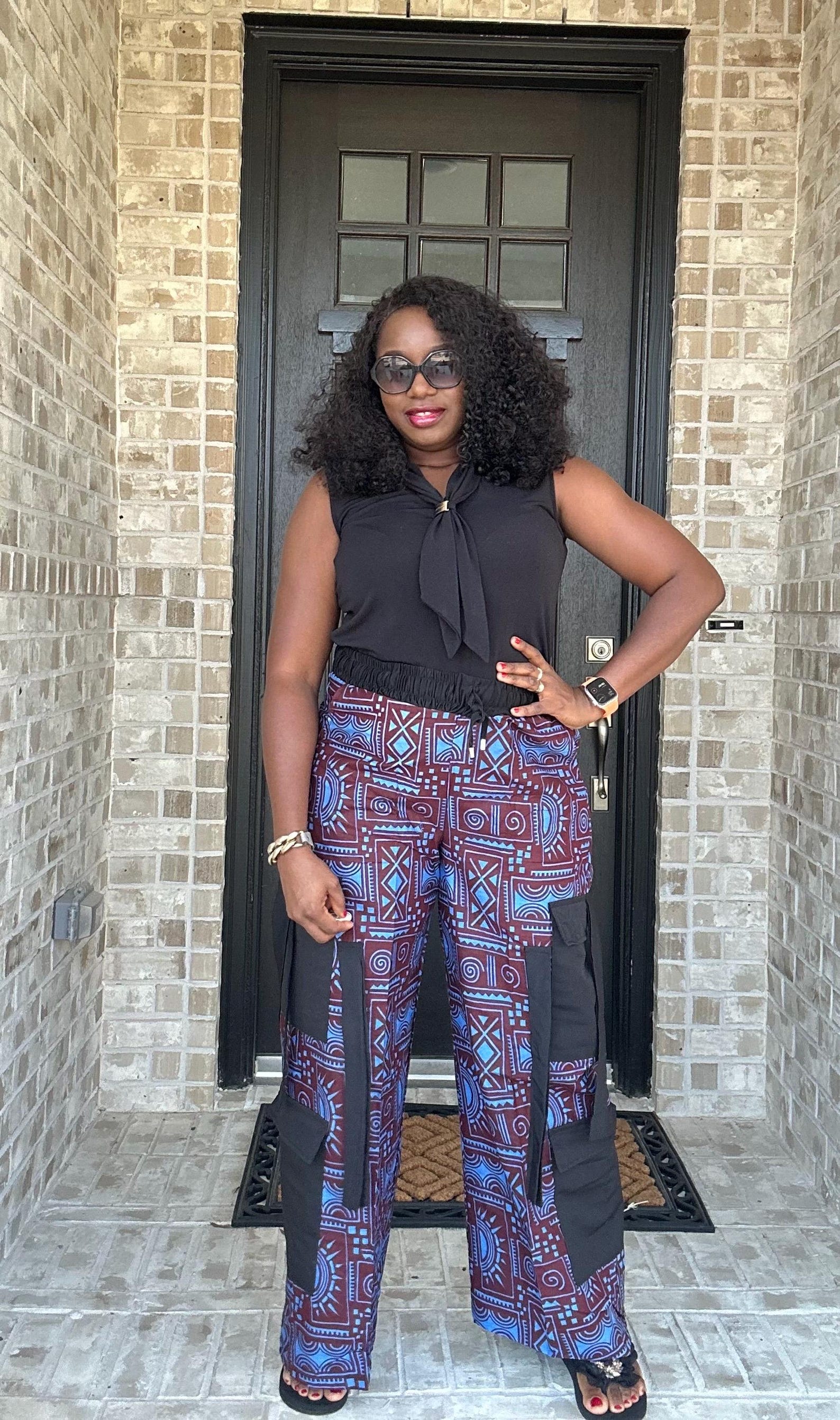 Ankara Cargo Pants - Etsy