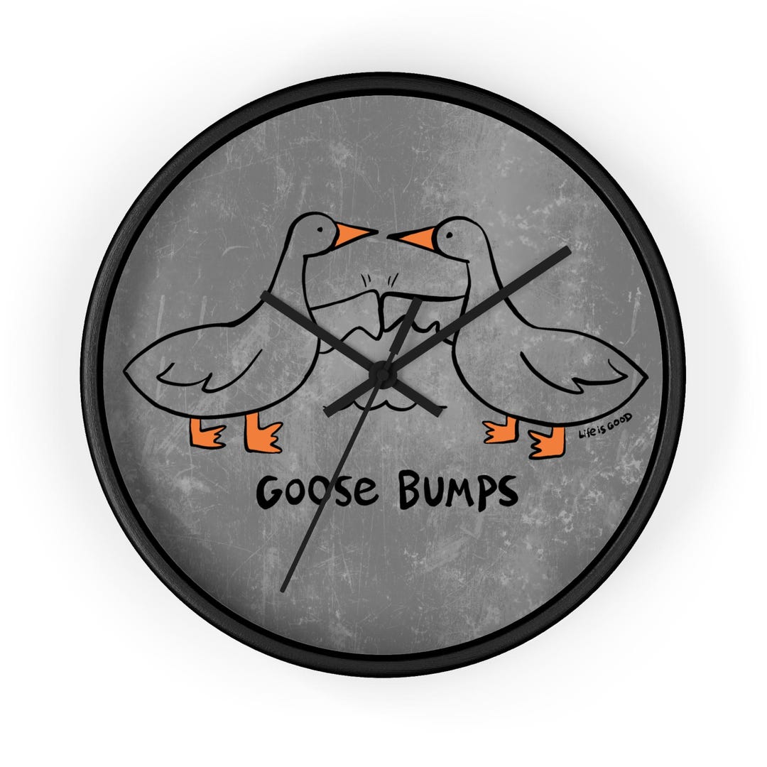 Goose Bumps Wall Clock - Etsy