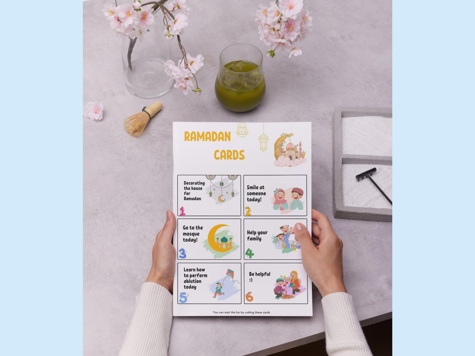 Ramadan Good Deeds Cards Printable Islamic Kids Activity Ramadan ...