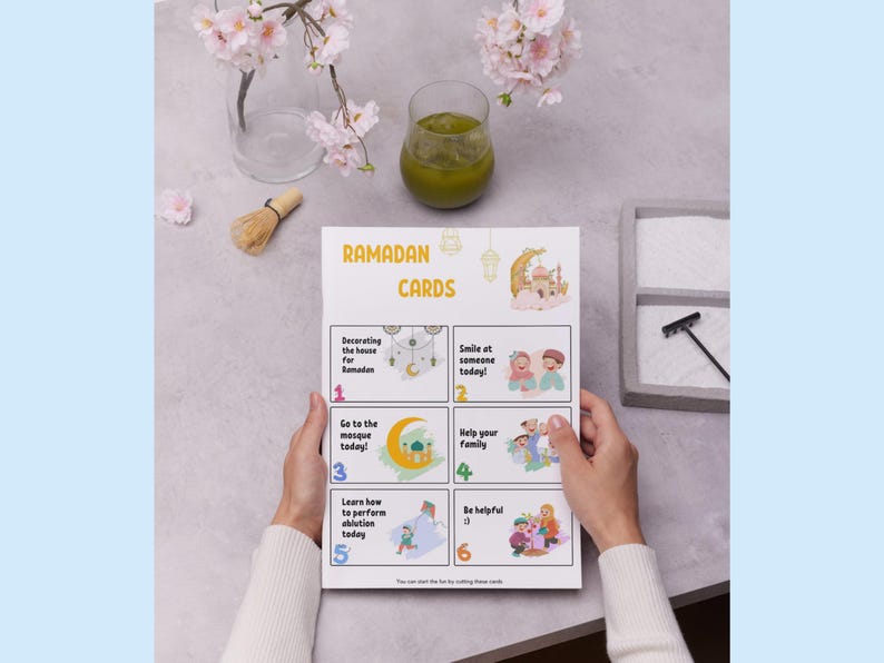 Ramadan Good Deeds Cards Printable Islamic Kids Activity Ramadan ...