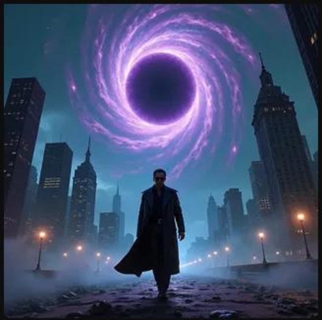 Matrix, Black Hole, Dark, Techno, Cyberpunk, Apocalypse, Scary, Night ...