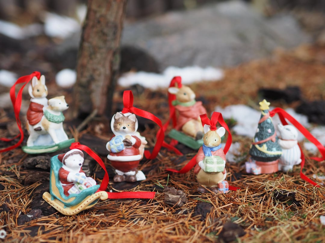 Very Rare Villeroy & Boch Foxwood Tales Christmas Tree Hanging ...