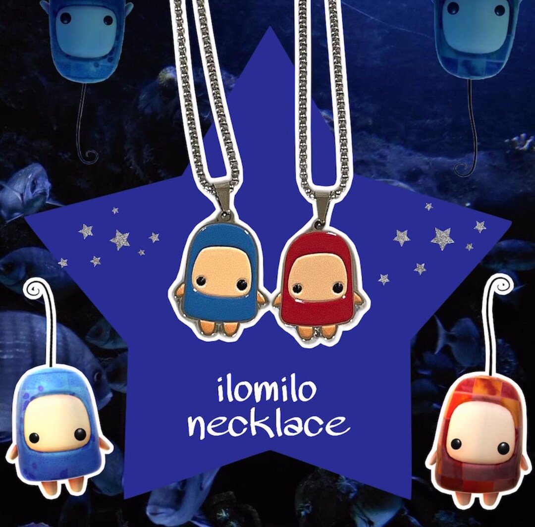 Ilomilo Matching Necklaces Inspired by Billie Eilish & the Game Ilomilo ...
