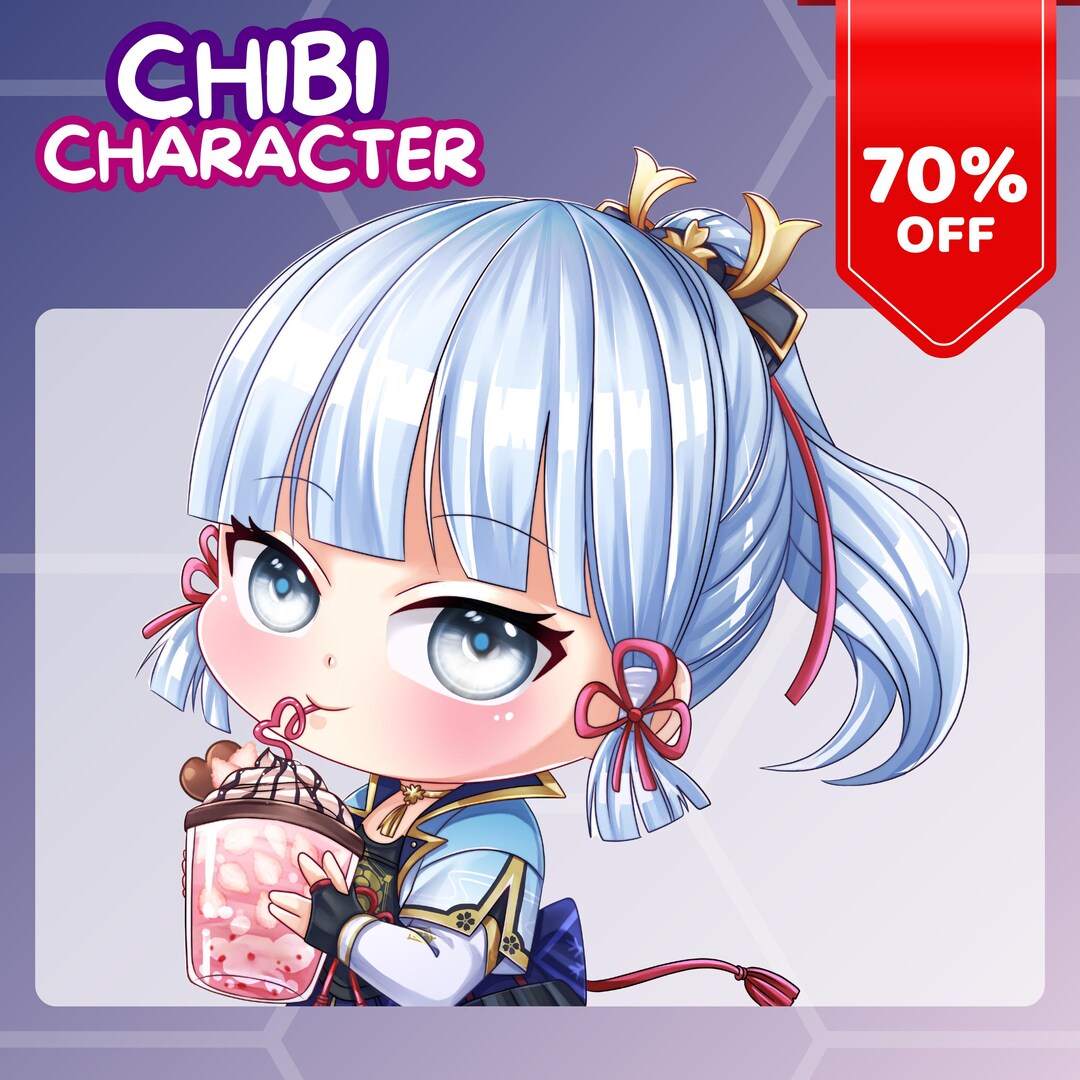 Custom Chibi Anime Character Commission Chibi Character Chibi Icon ...