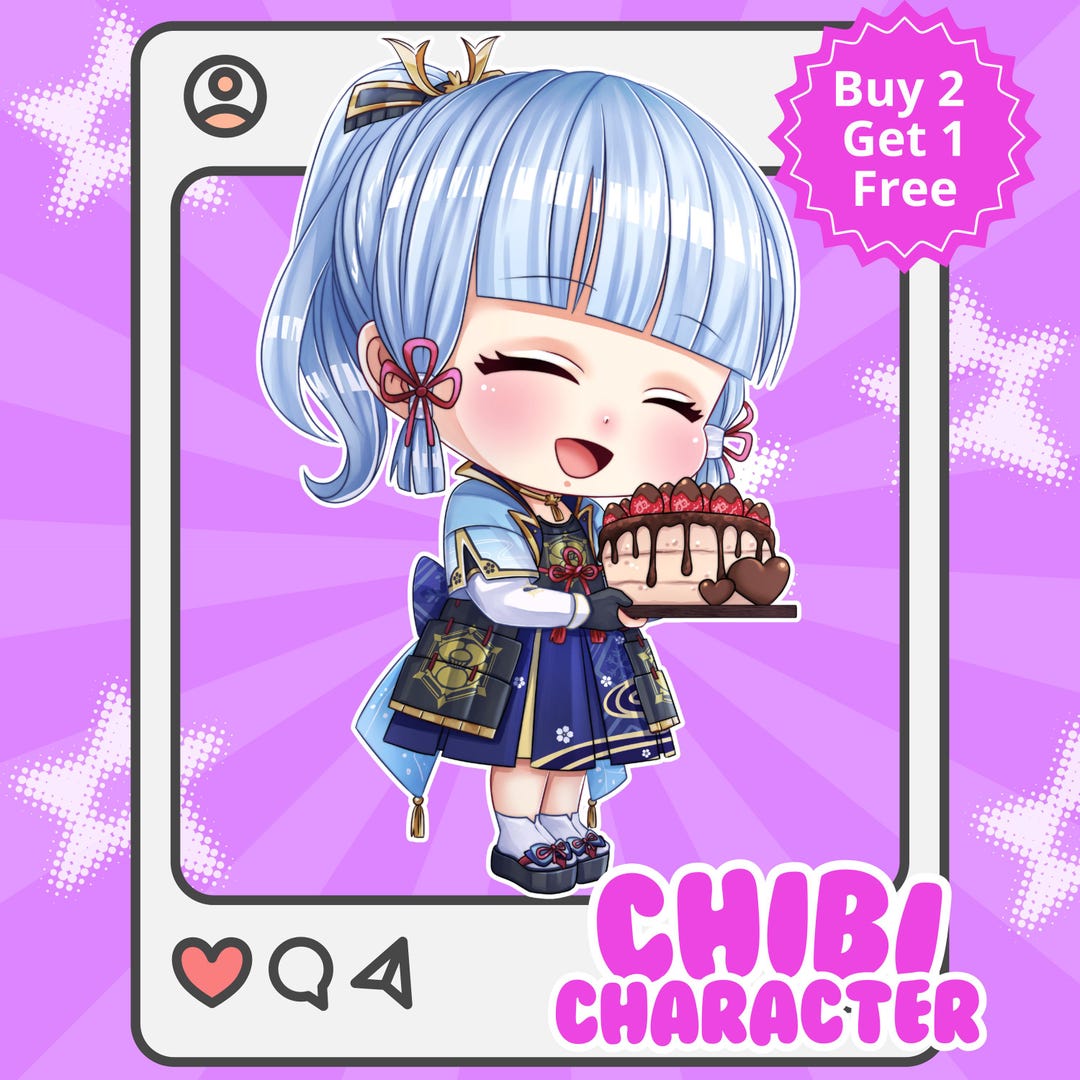 Custom Chibi Anime Character Commission | Chibi Character | Chibi Icon ...