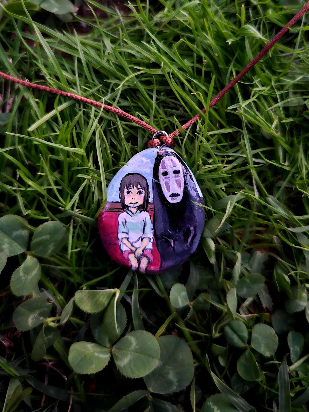 Polymer Clay Spirited Away Necklace , Studio Ghibli , Character , Movie ...
