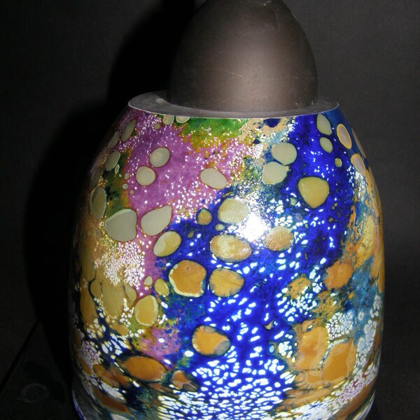 Blown Glass Pendant Light - Etsy