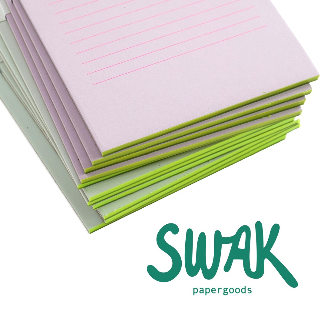 RISO Printed Notepads - Etsy