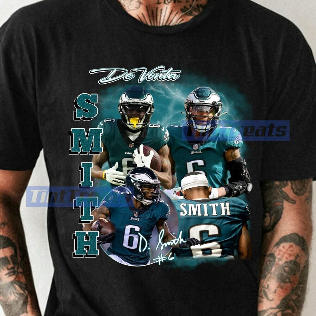 Devonta Smith PNG Shirt Vintage 90s Homage Retro Classic Graphic Tee ...
