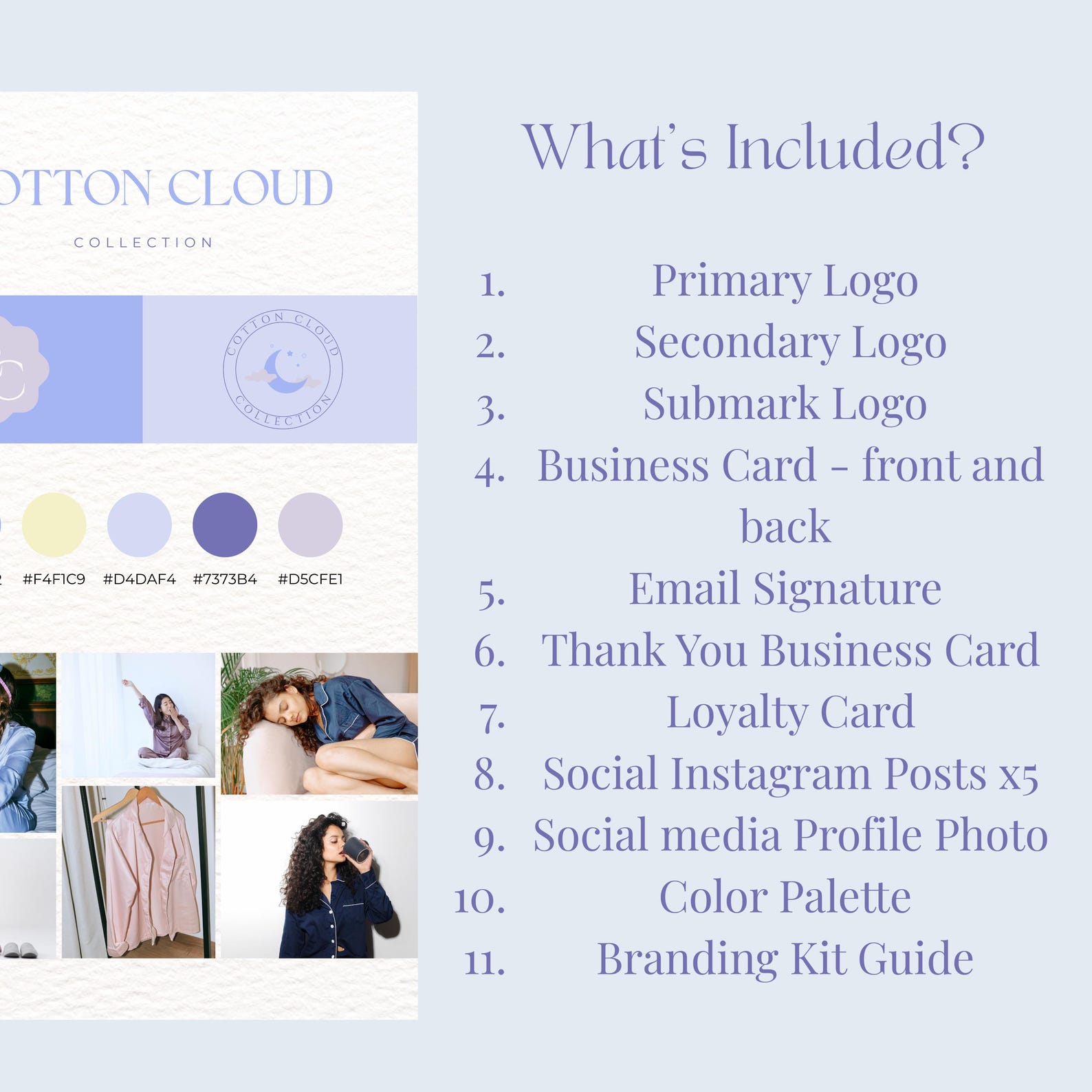 Editable Branding Kit, Mini Branding Kit, Brand Identity Kit, Branding ...