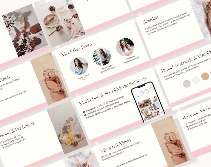 Luna | Project Proposal Canva Template Business Proposal Pitch Deck ...