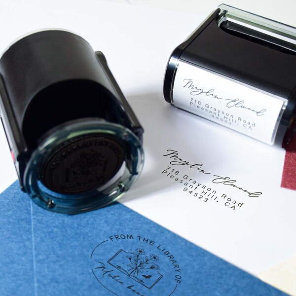 Self Inking Stamp - Etsy