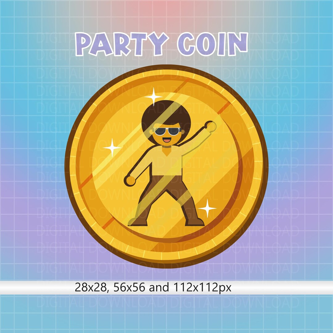 Dancing Party Guy Emote for Twitch, Kick, Discort Streaming. Curly ...