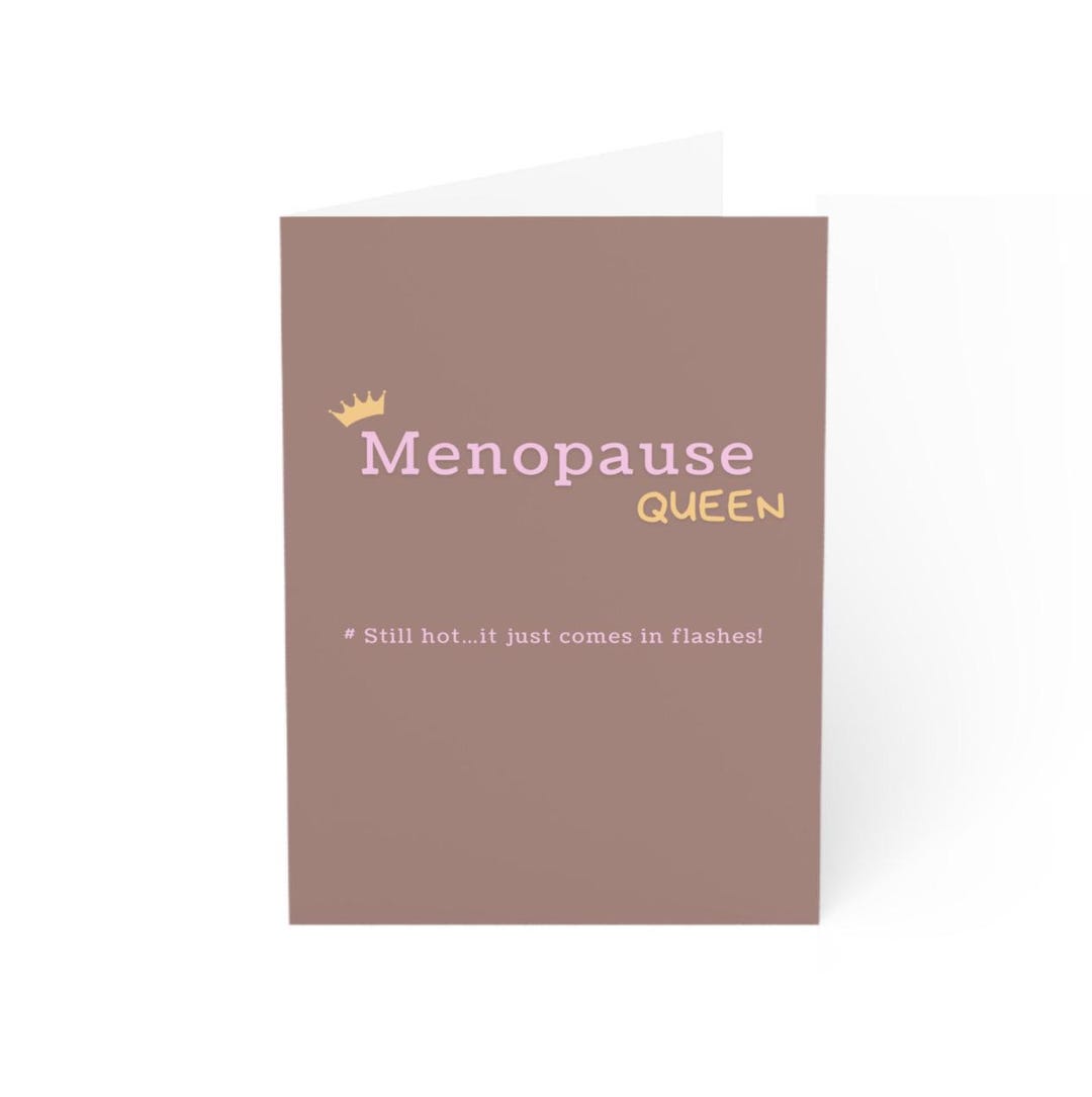 Card, Quote, Funny, Menopause, Woman, Empowerment, Friendship, Instant ...