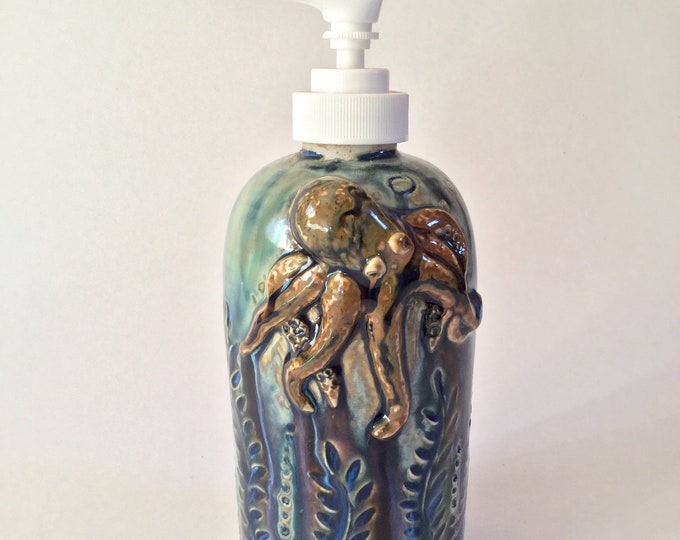 Octopus Soap/lotion Dispenser - Etsy