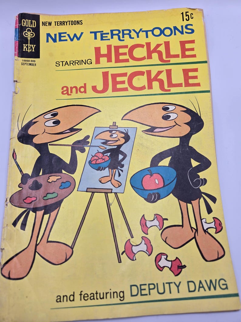 NEW TERRYTOONS Heckle & Jeckle #4 1969 Gold Key Comics Vintage - Etsy