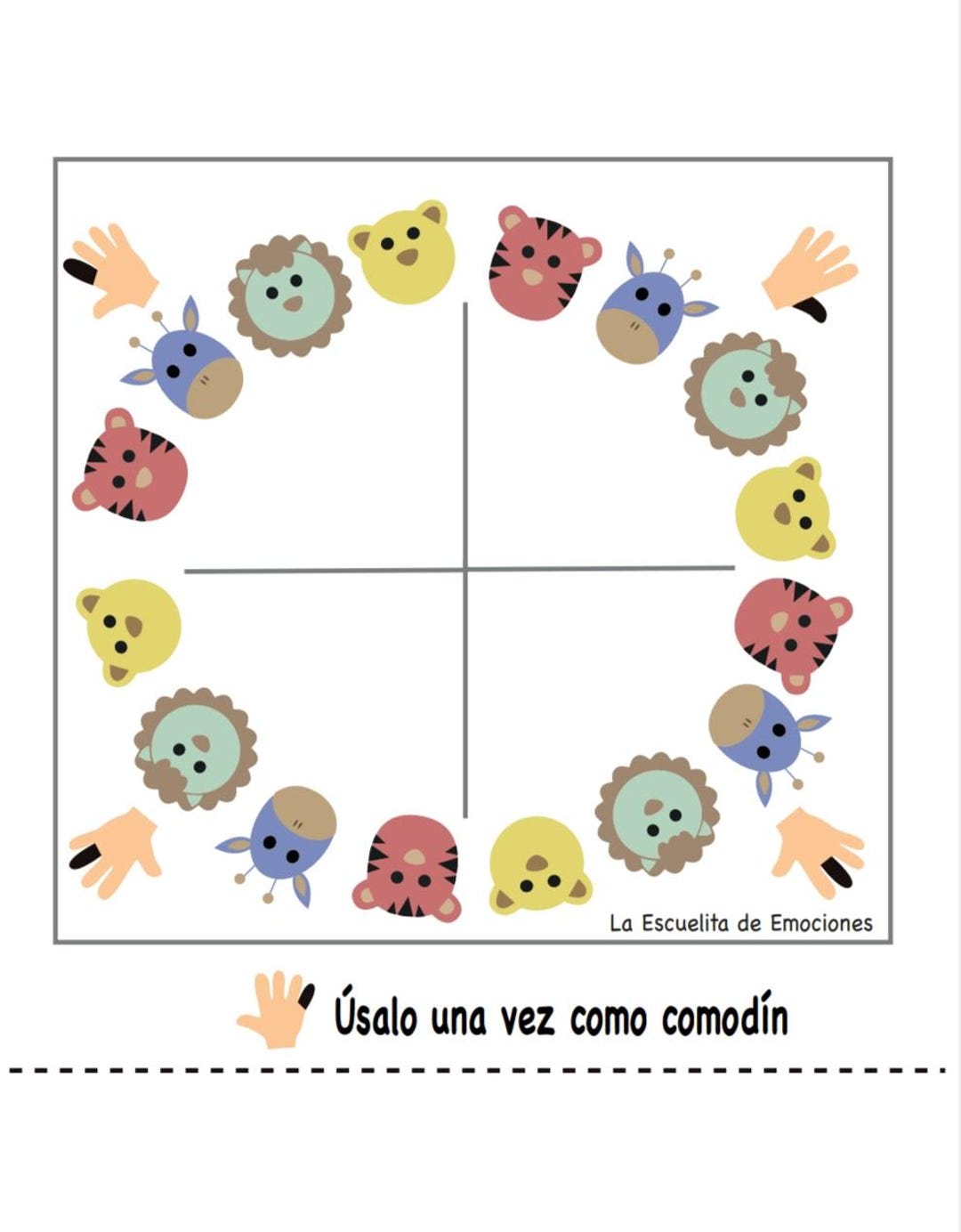 The Twister of Emotions in PDF - Etsy