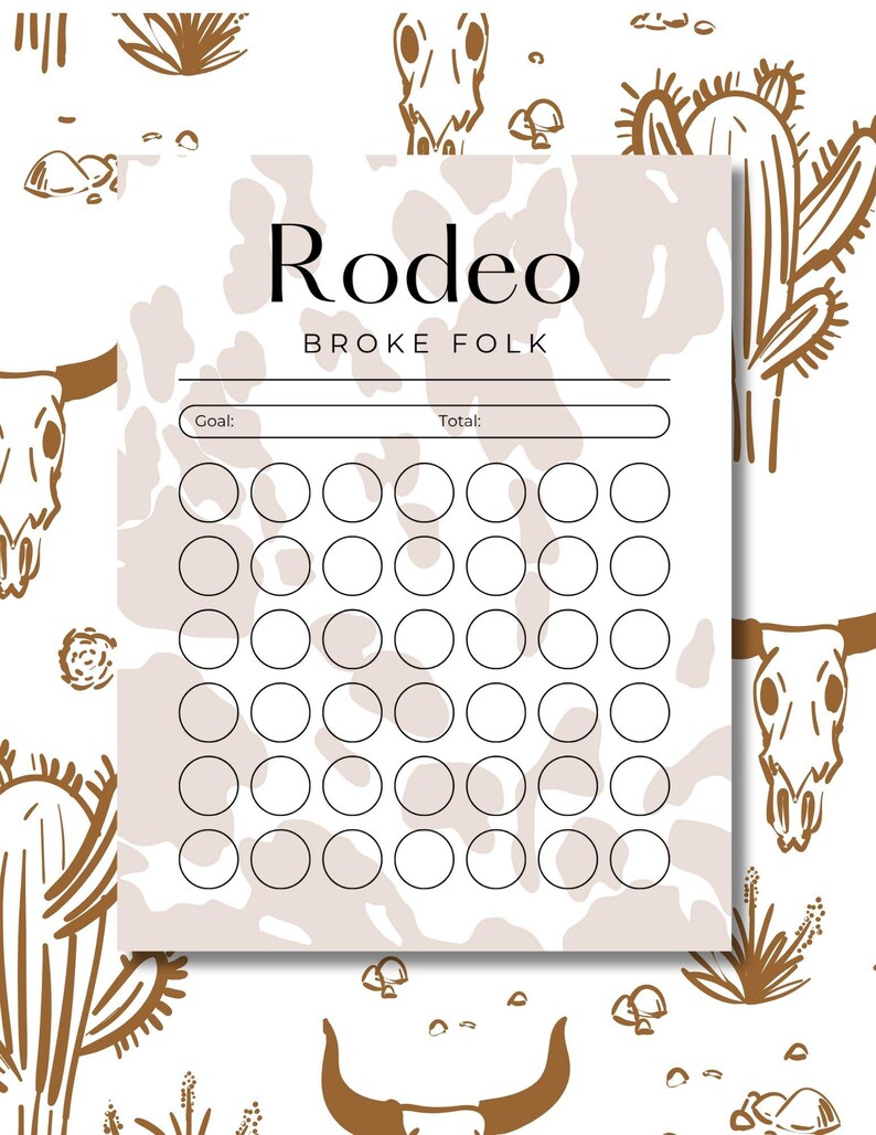 Money Savings Tracker - Etsy