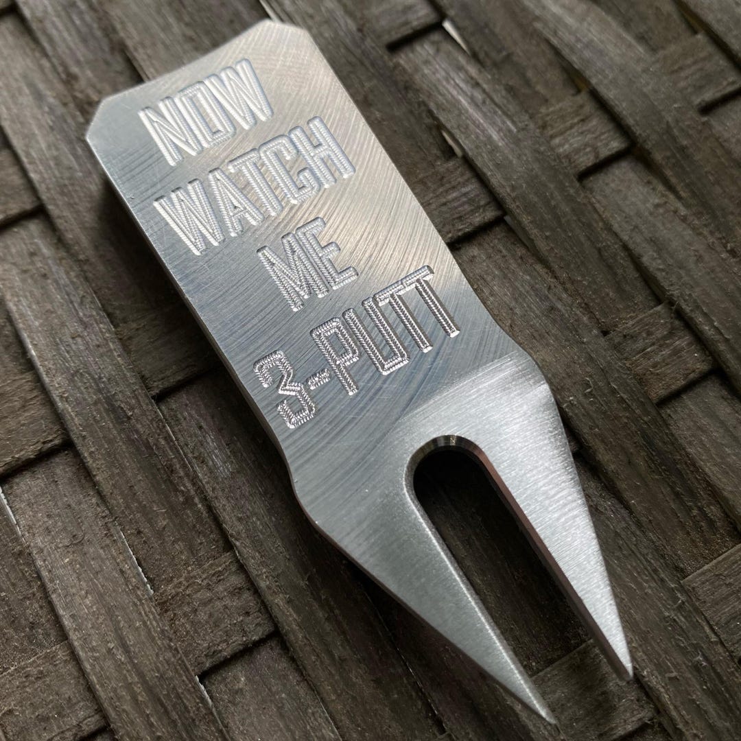 Custom Golf Divot Tool Groomsmen Gift Aluminum Engraved - Etsy
