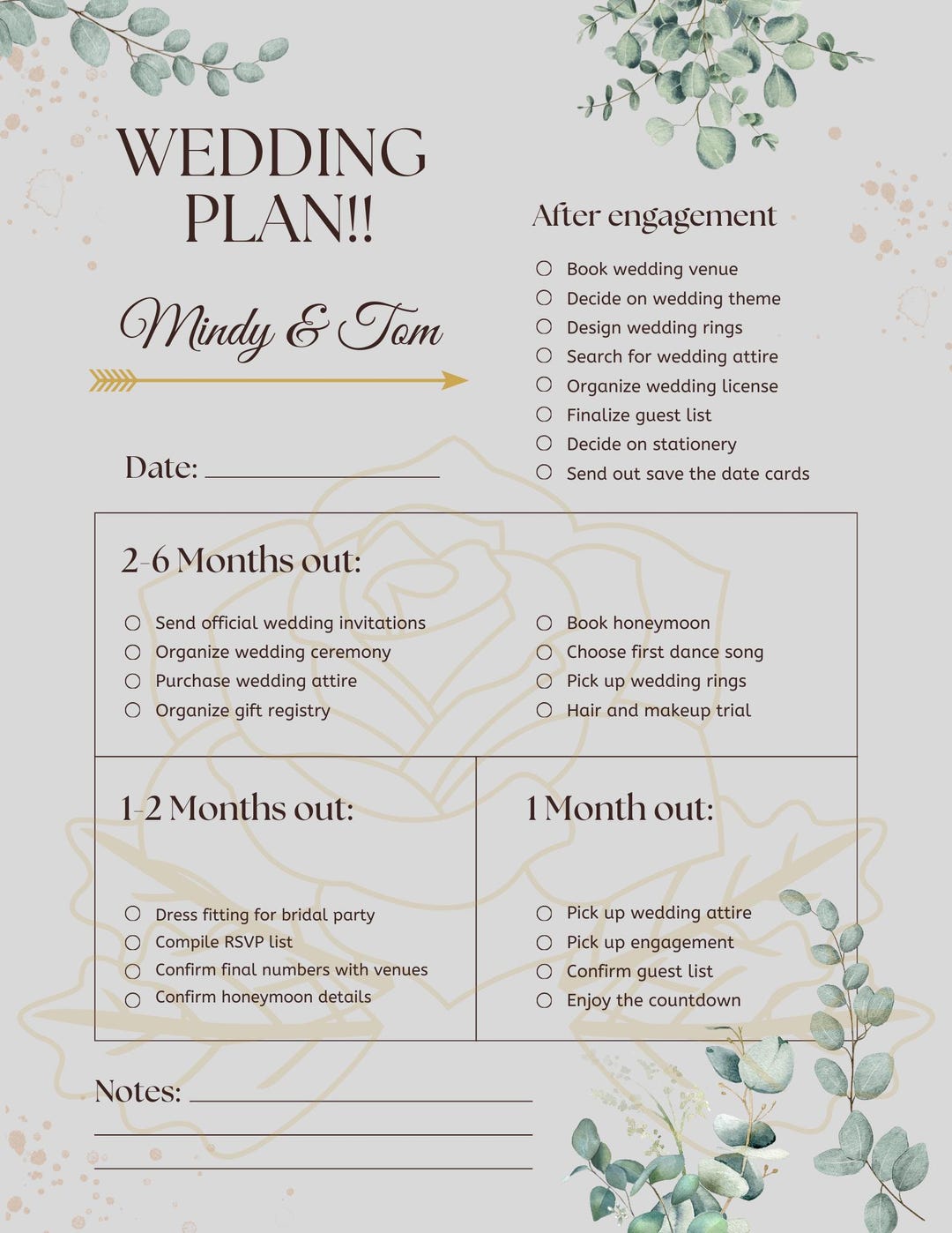 Digital Wedding Planner | Custom Wedding Planner | Wedding Planner ...