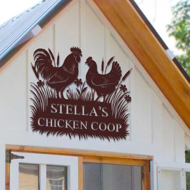 Metal Chicken - Etsy