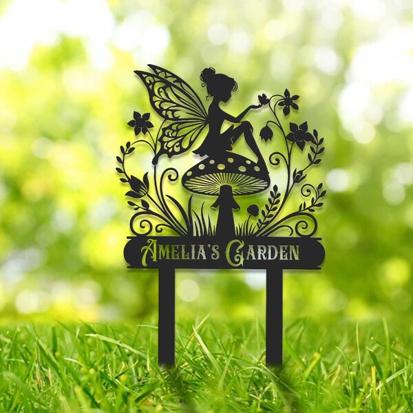 Metal Garden Fairy - Etsy