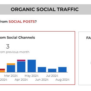 SEO Traffic Report | Looker Studio Dashboard - Etsy