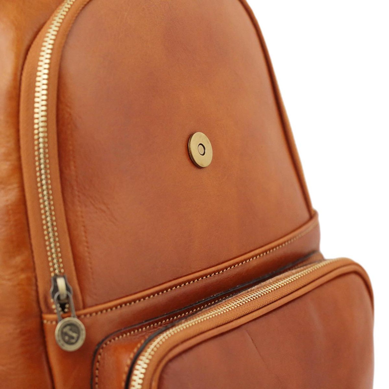 Full Grain Handcrafted Italian Leather Backpack for Women – Small ...