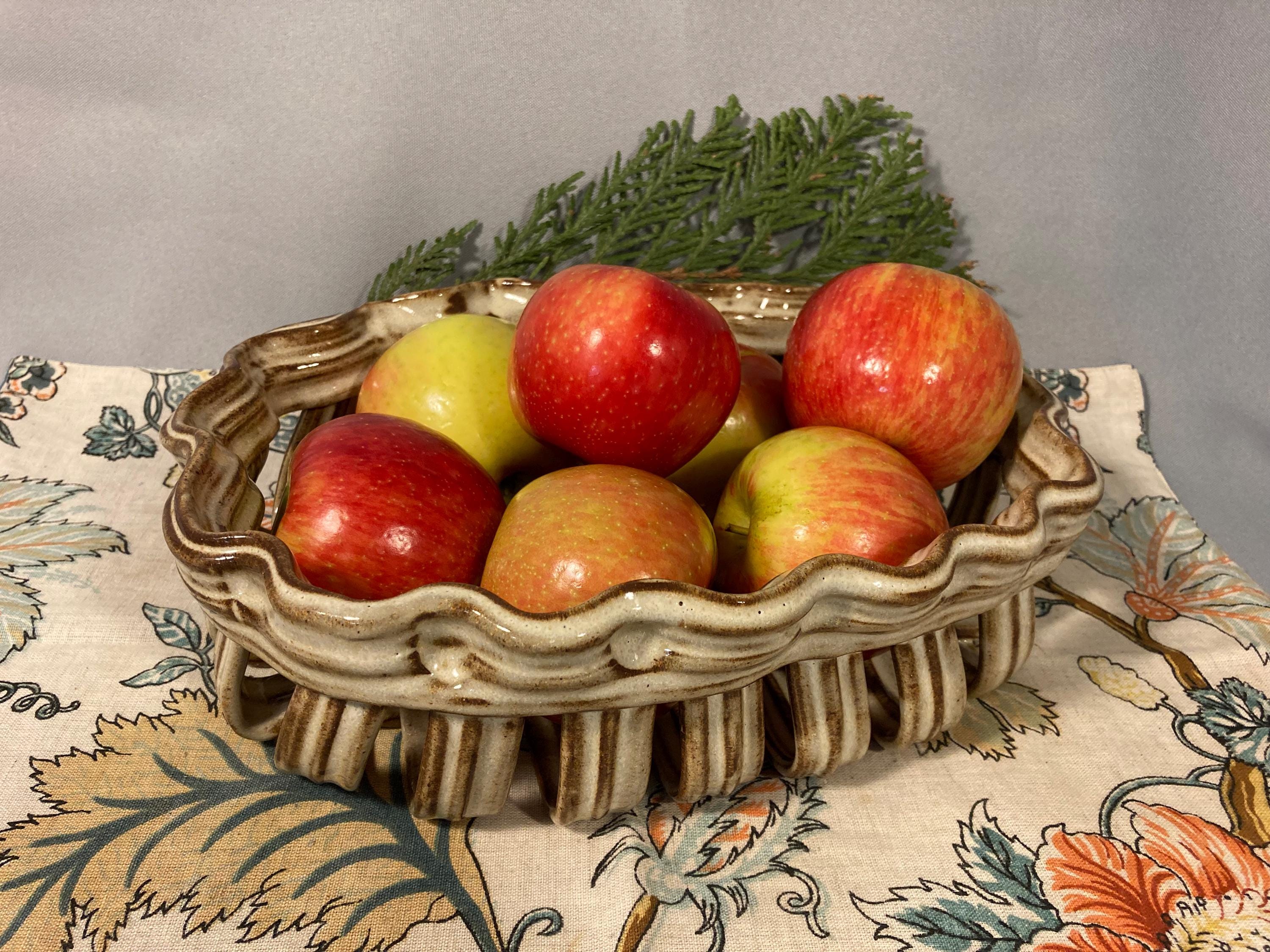 Pottery Ceramic Handmade Basket - Etsy
