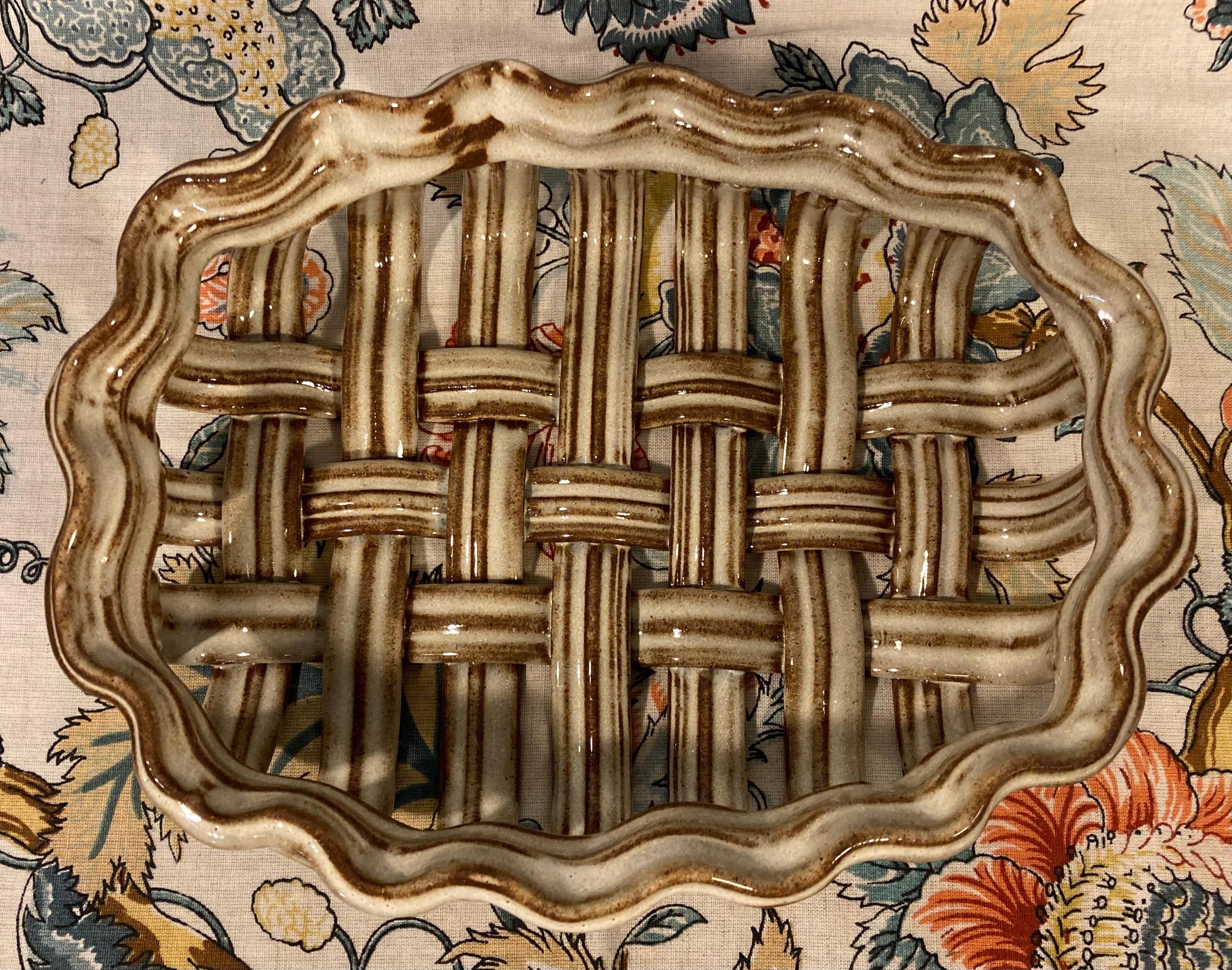 Pottery Ceramic Handmade Basket - Etsy