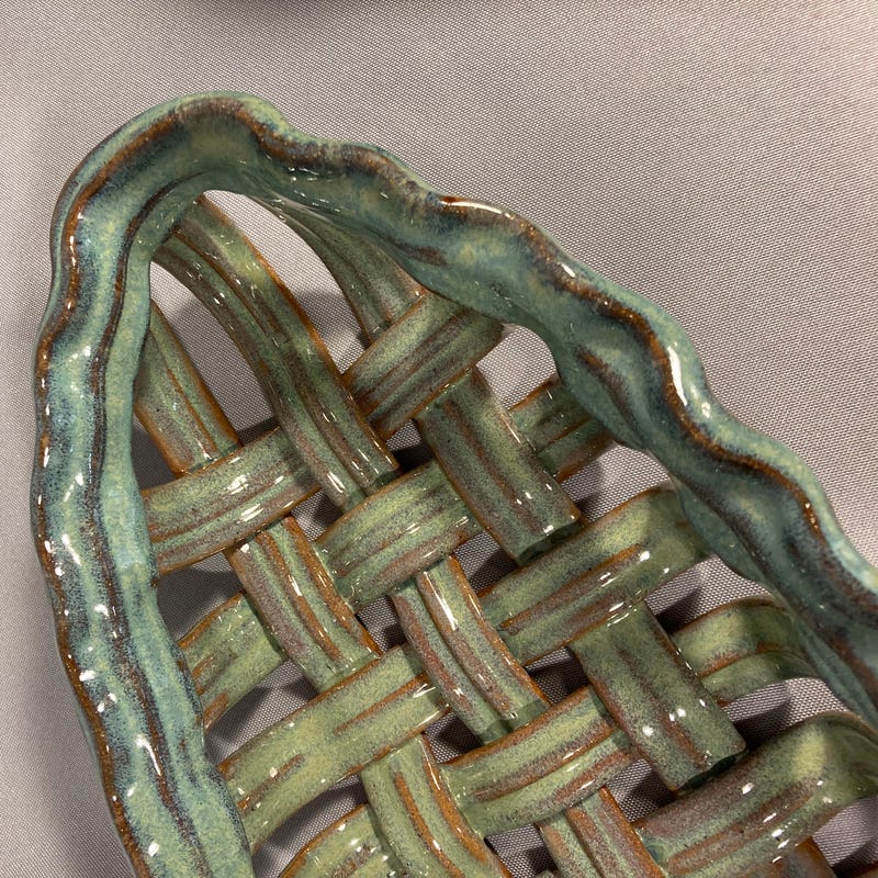 Ceramic Basket - Etsy