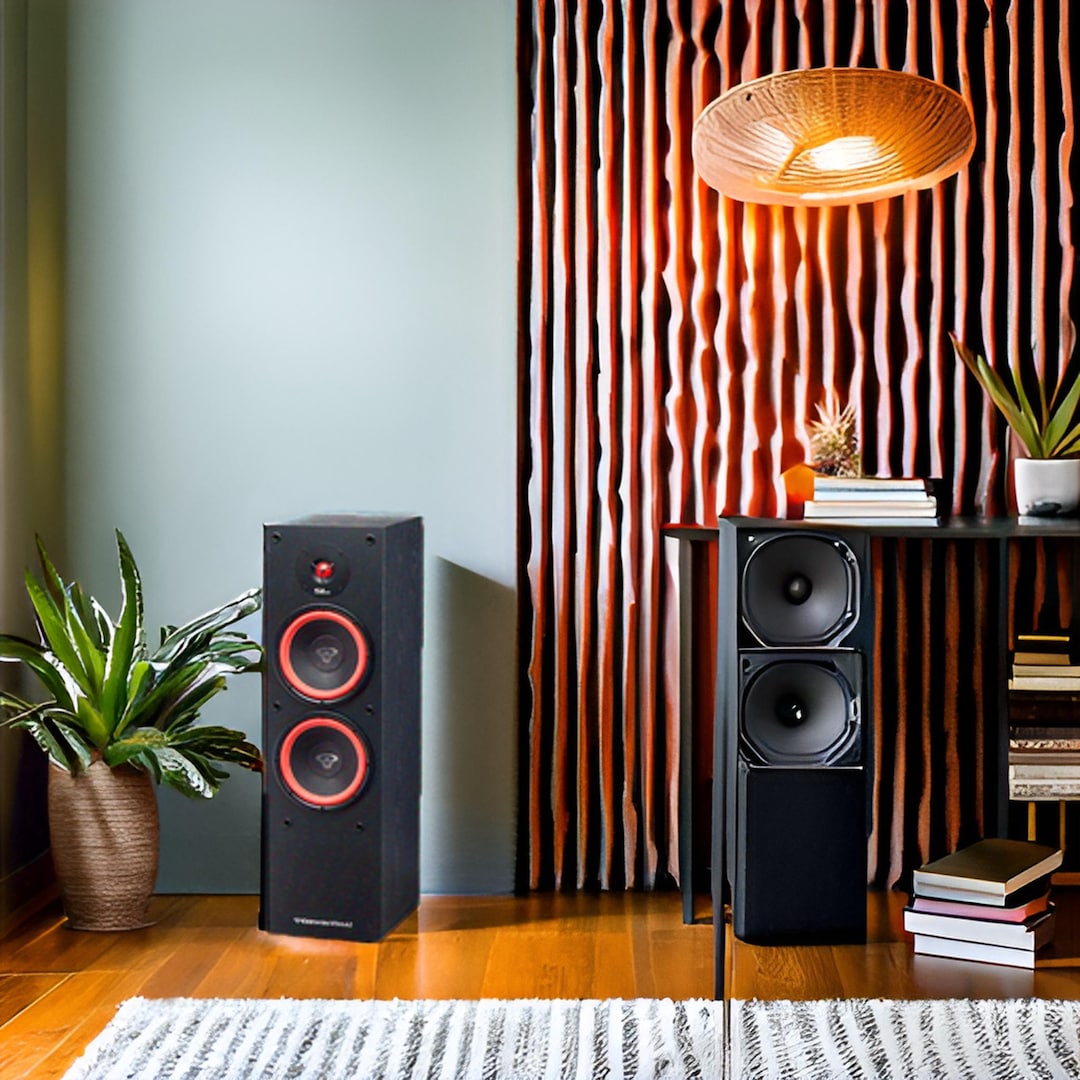 Cerwin Vega Home Theater SL Series Home Hi Fi Speakers and Subs 8 2-way ...