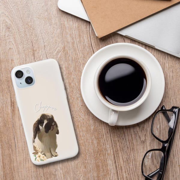 Rabbit Phone Case - Etsy